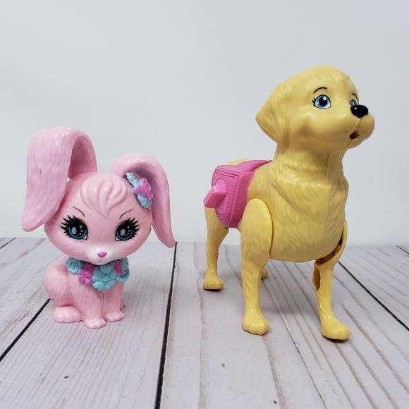Mattel | Toys | Barbie Rabbit Missing Tail Dog No Collar Mattel Toys ...